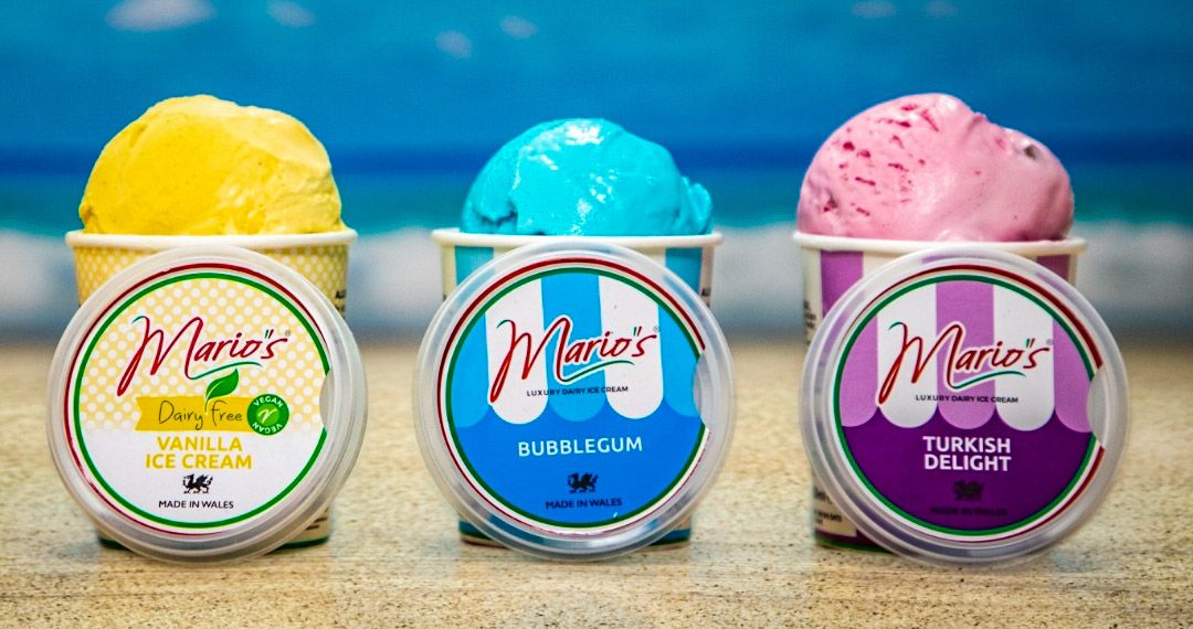 Mario's scoop ice cream, desserts and much more...
