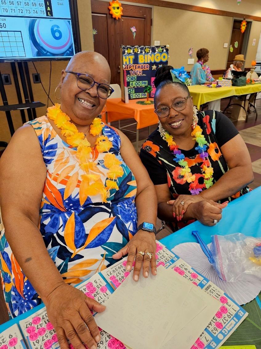Aloha Spirit at the VIP Seniors Club Luau