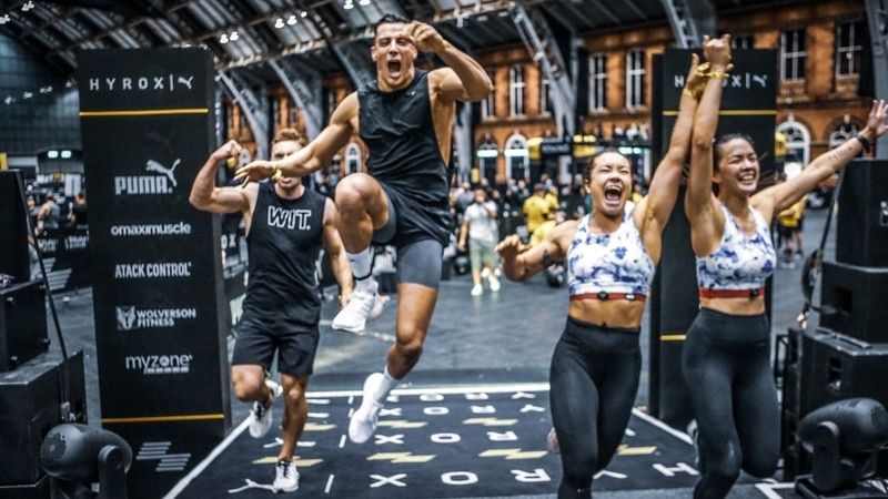 HYROX combines both running & functional workout stations, where ...