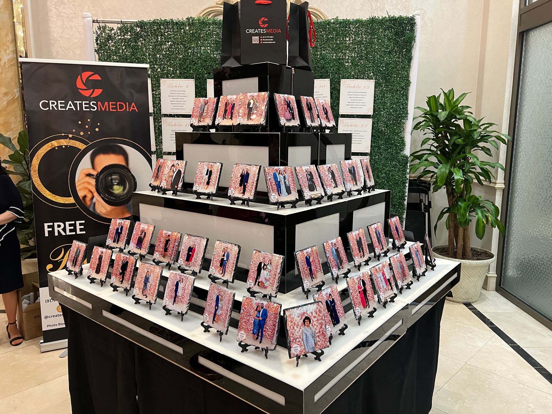 Personalized Photo Blocks for Events, New York | Creates Media
