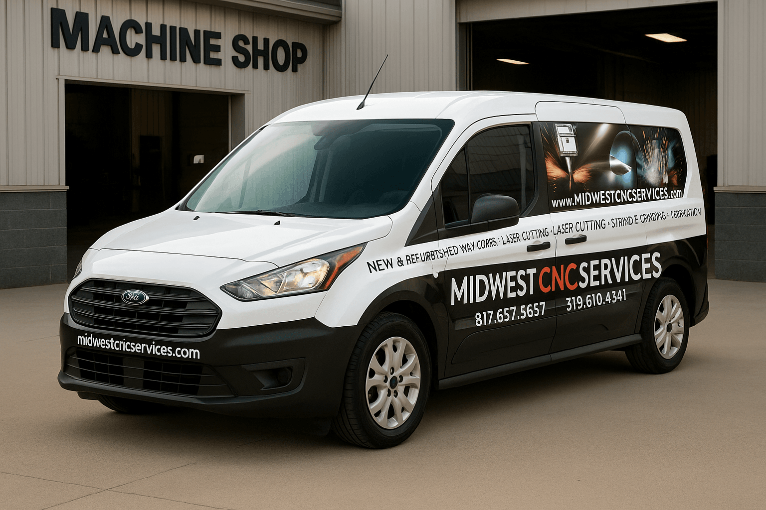 Haas CNC Way Covers | Same-Day Midwest Service