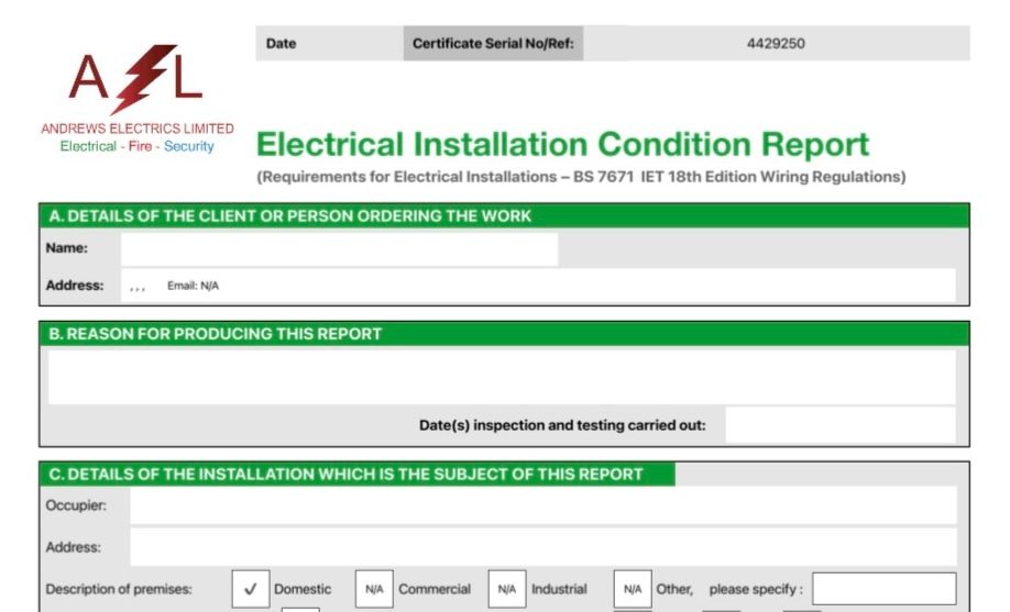How Often Do I Need a Electrical Installation Condition Report (EICR)