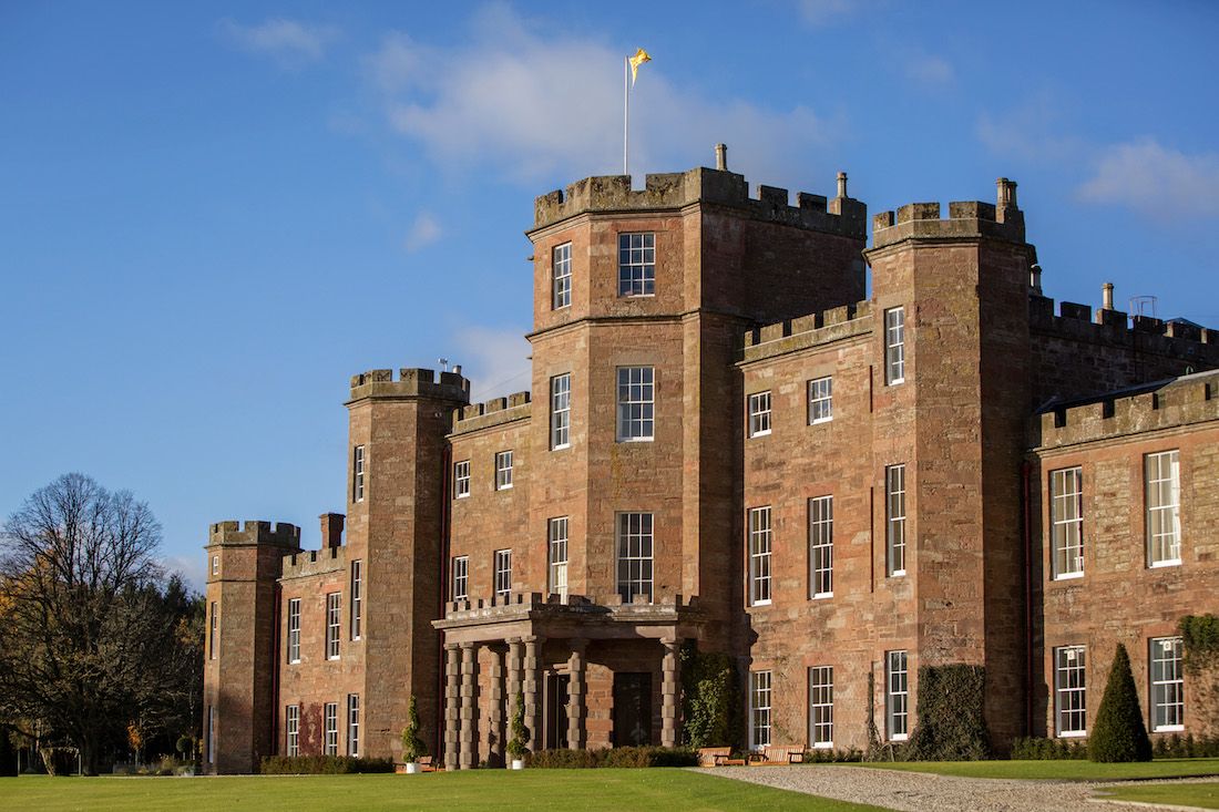 Dream Scottish Castle Weddings at Historic Fasque Castle
