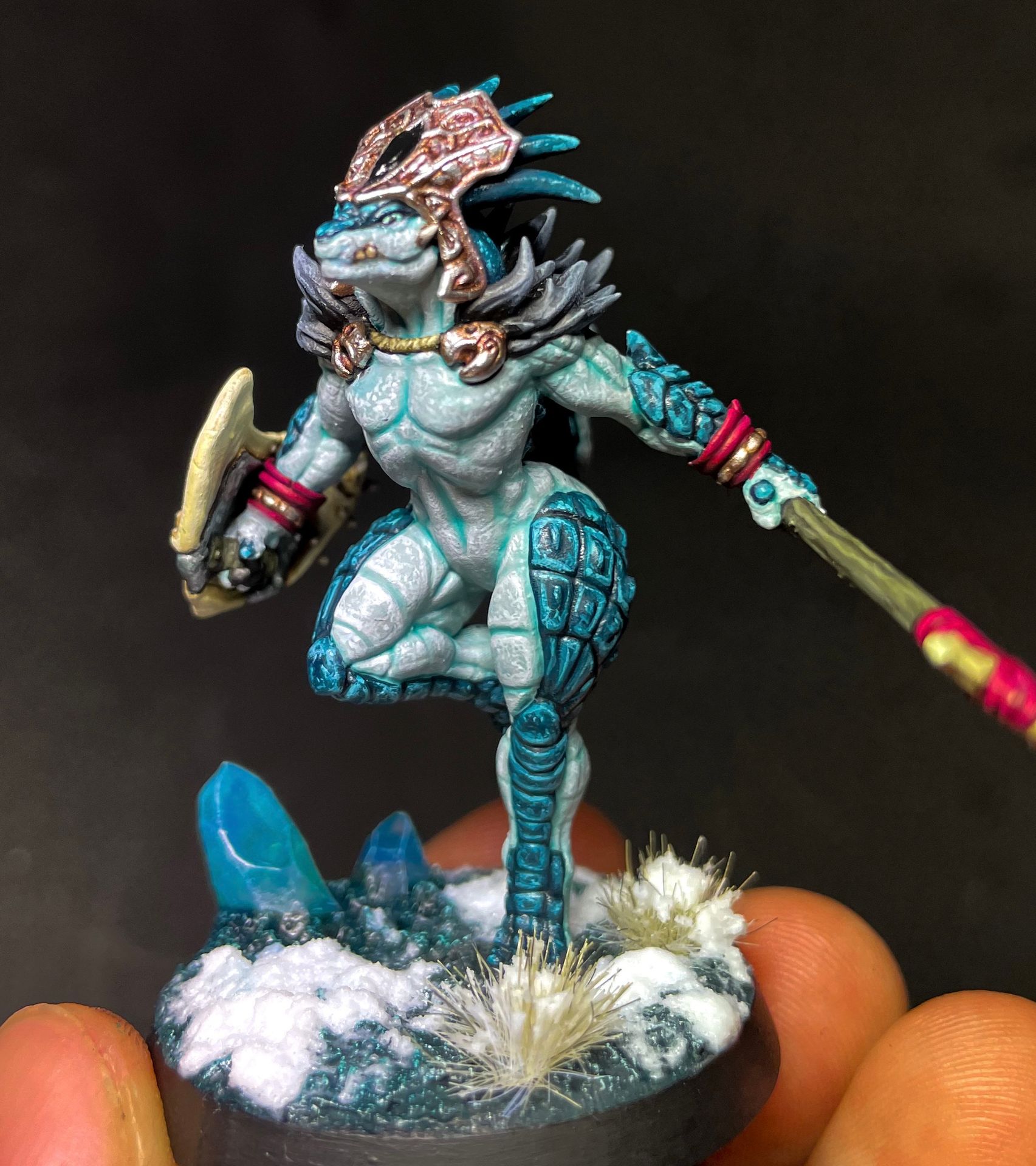 Frostheart Lizardmen