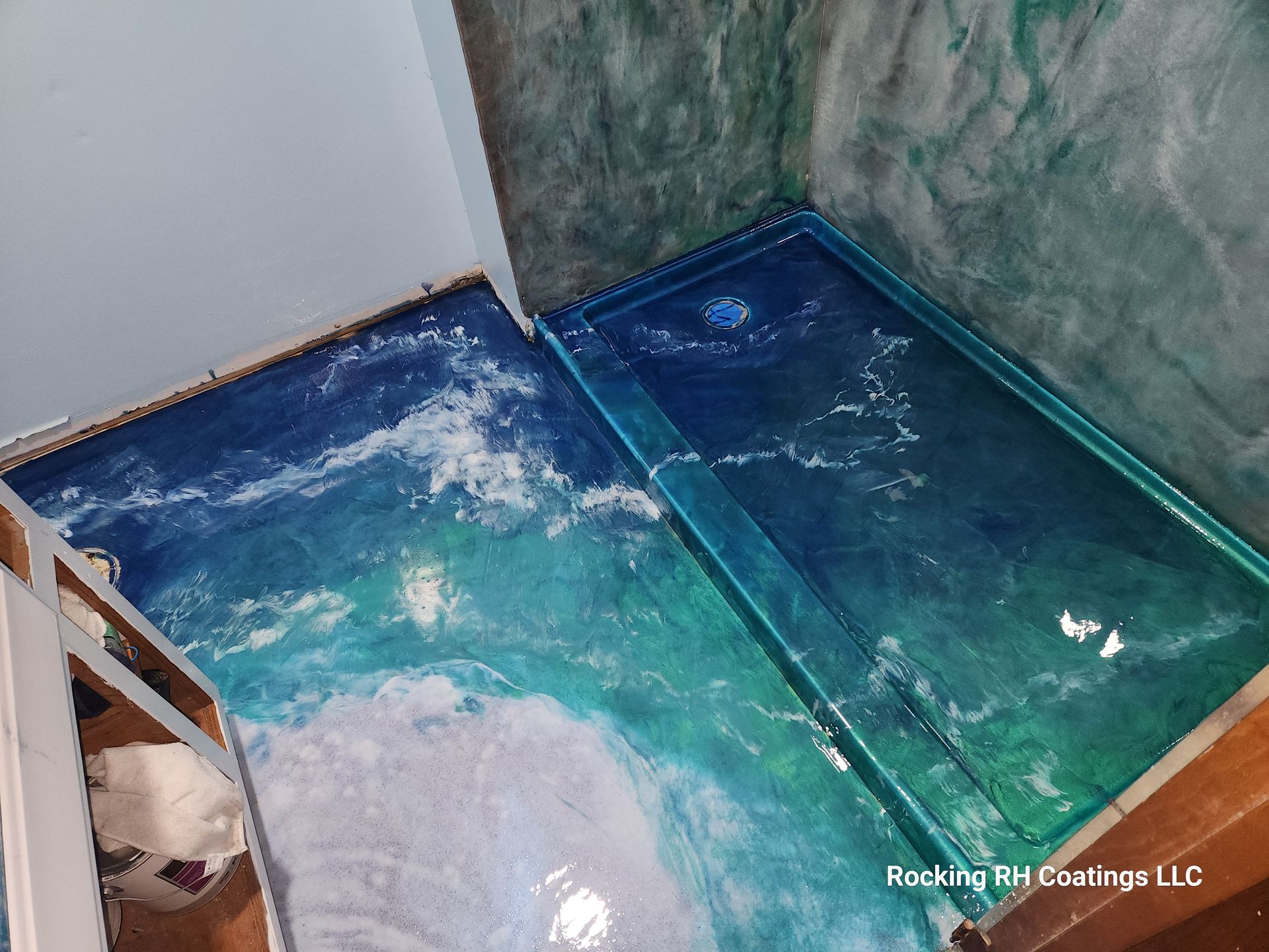 Epoxy & Concrete Overlays | Rocking RH Coatings Thornfield