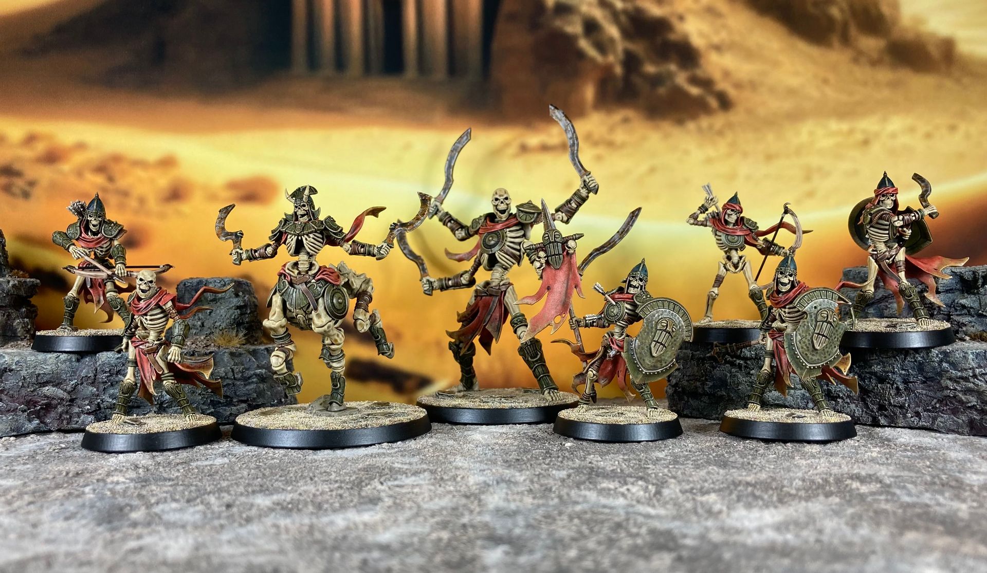 Tombsworn Skeletons of Denmora