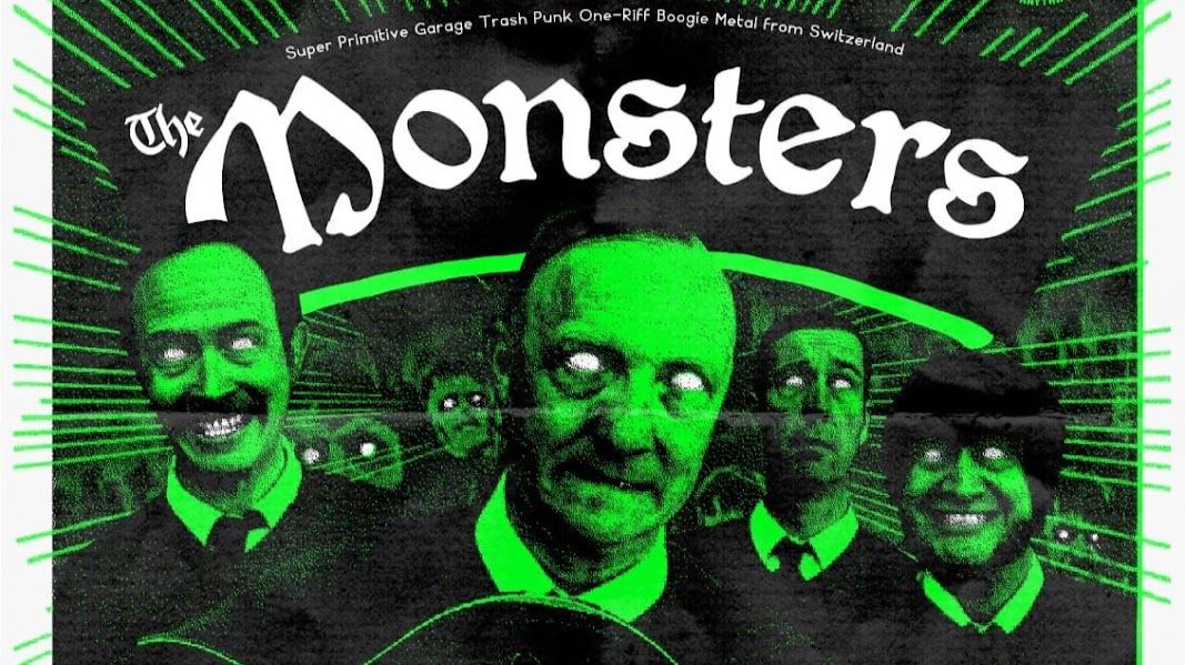 Swiss One-Riff Trash Rock Legends THE MONSTERS Invade UK with Brighton ...
