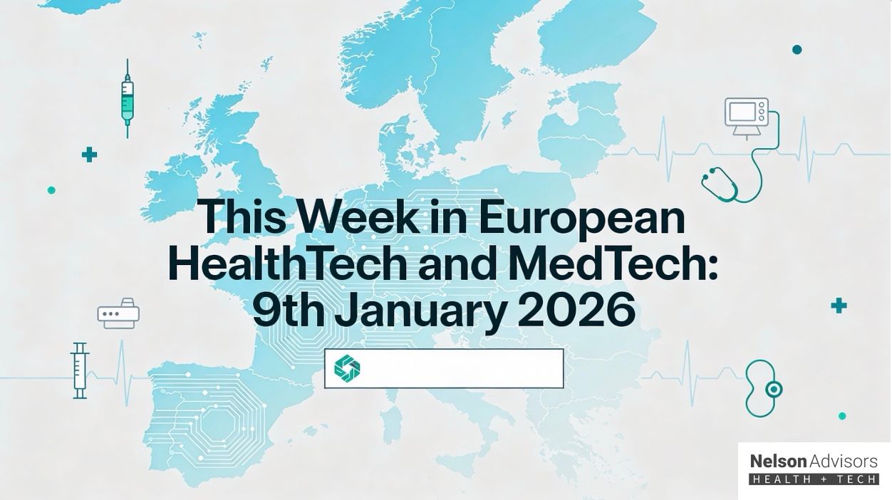 This Week in European HealthTech and MedTech: 9th January 2026