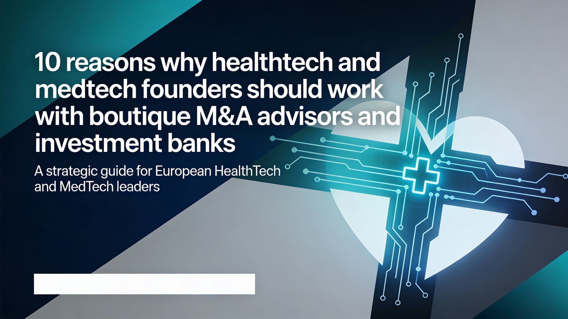 10 reasons why healthtech and medtech founders should work with ...