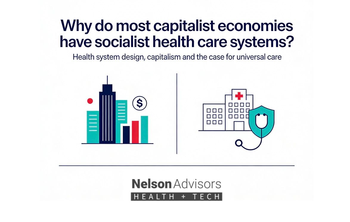 Why do most capitalist economies have socialist health care systems?
