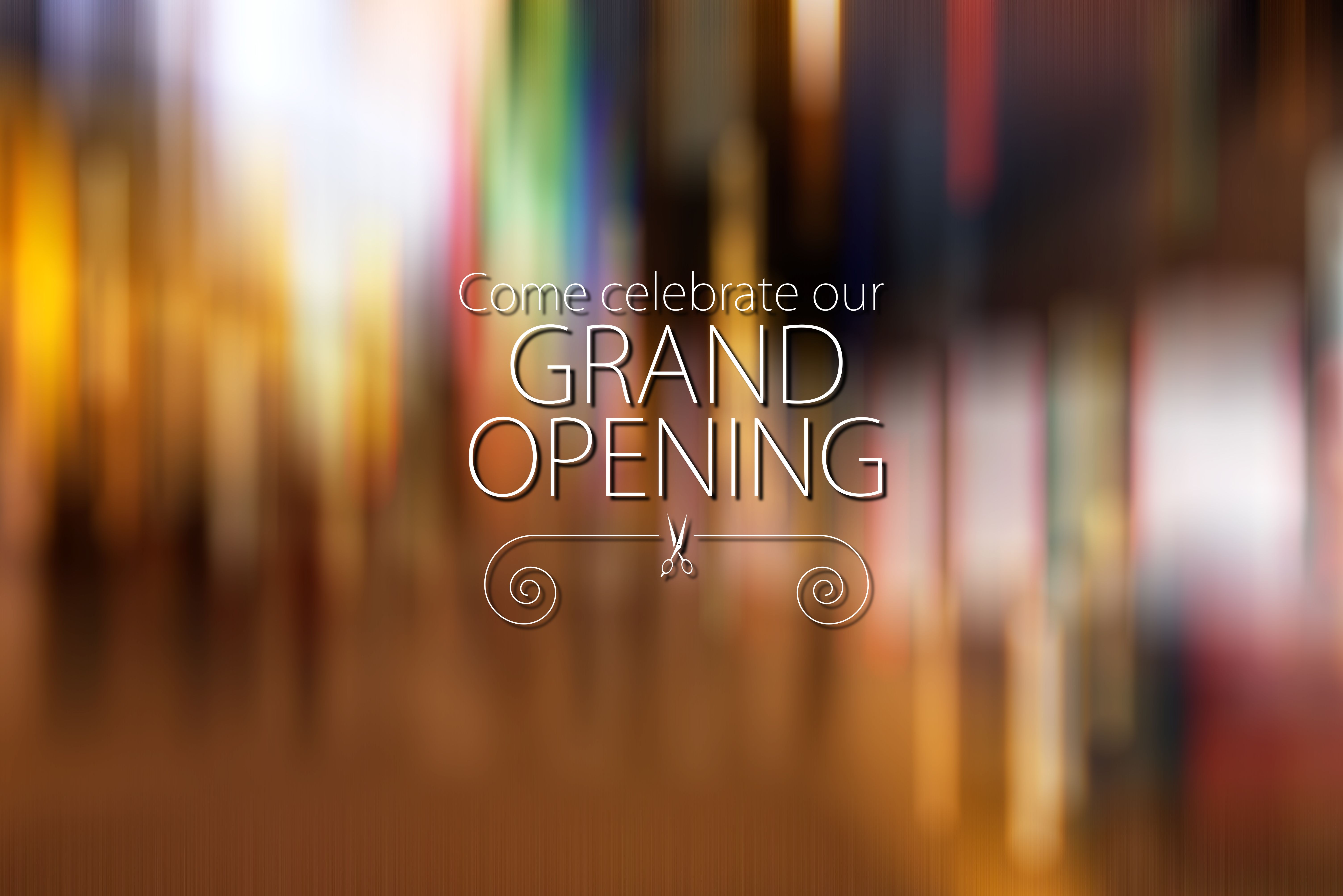 Join Us for the Grand Opening of Our New Location!