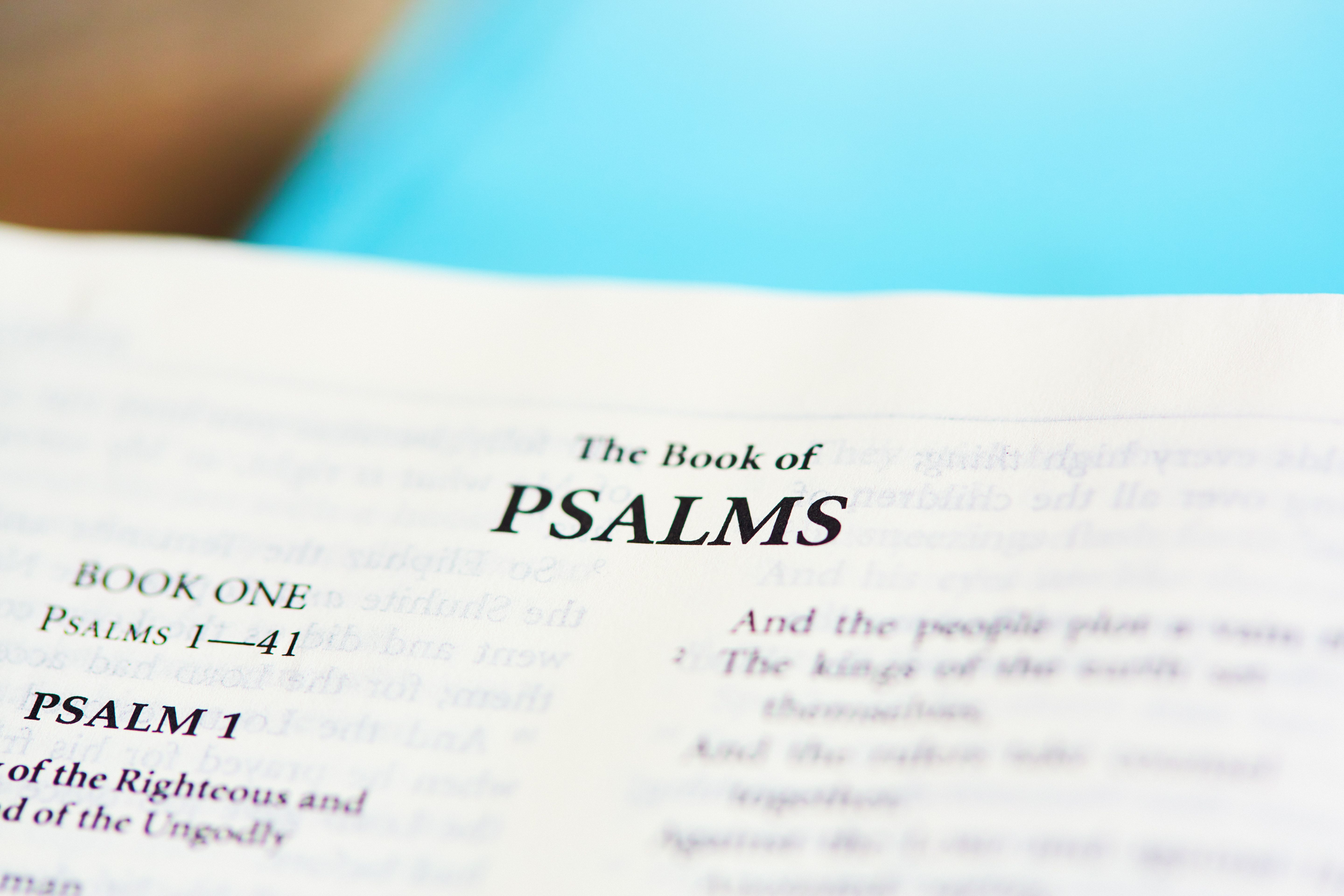 A Journey through the Book of Psalms