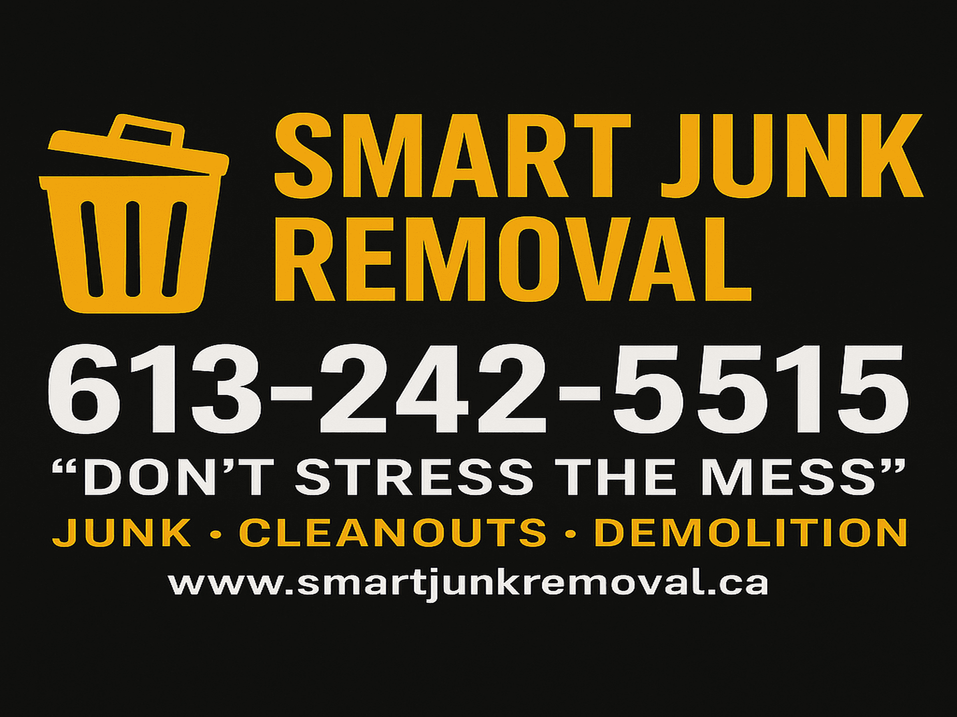 Junk Removal in Quinte West - Call Now!