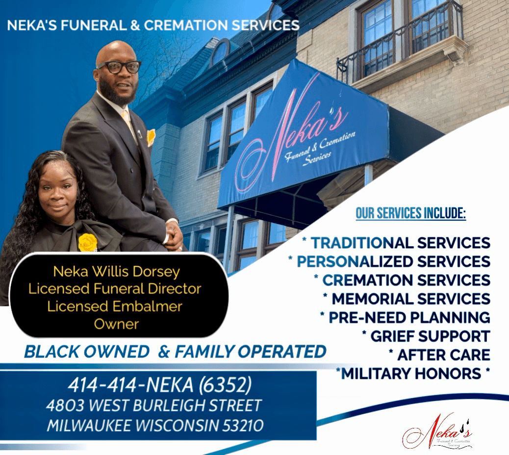 Honoring Lives: Neka’s Funeral Services in Milwaukee