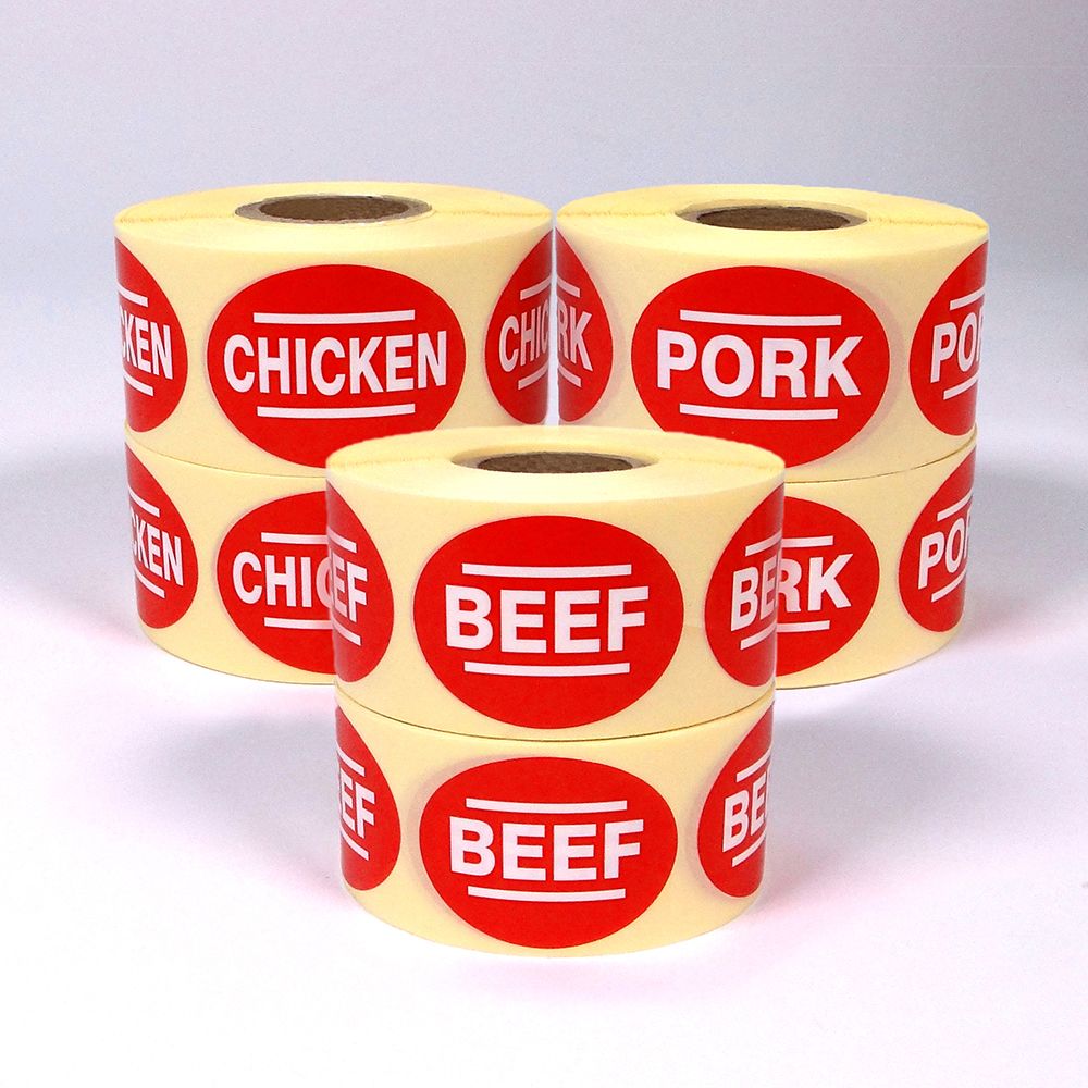 Beef Chicken Pork Labels | London Labels
