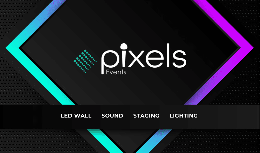 Pixels Events and rentals l Home